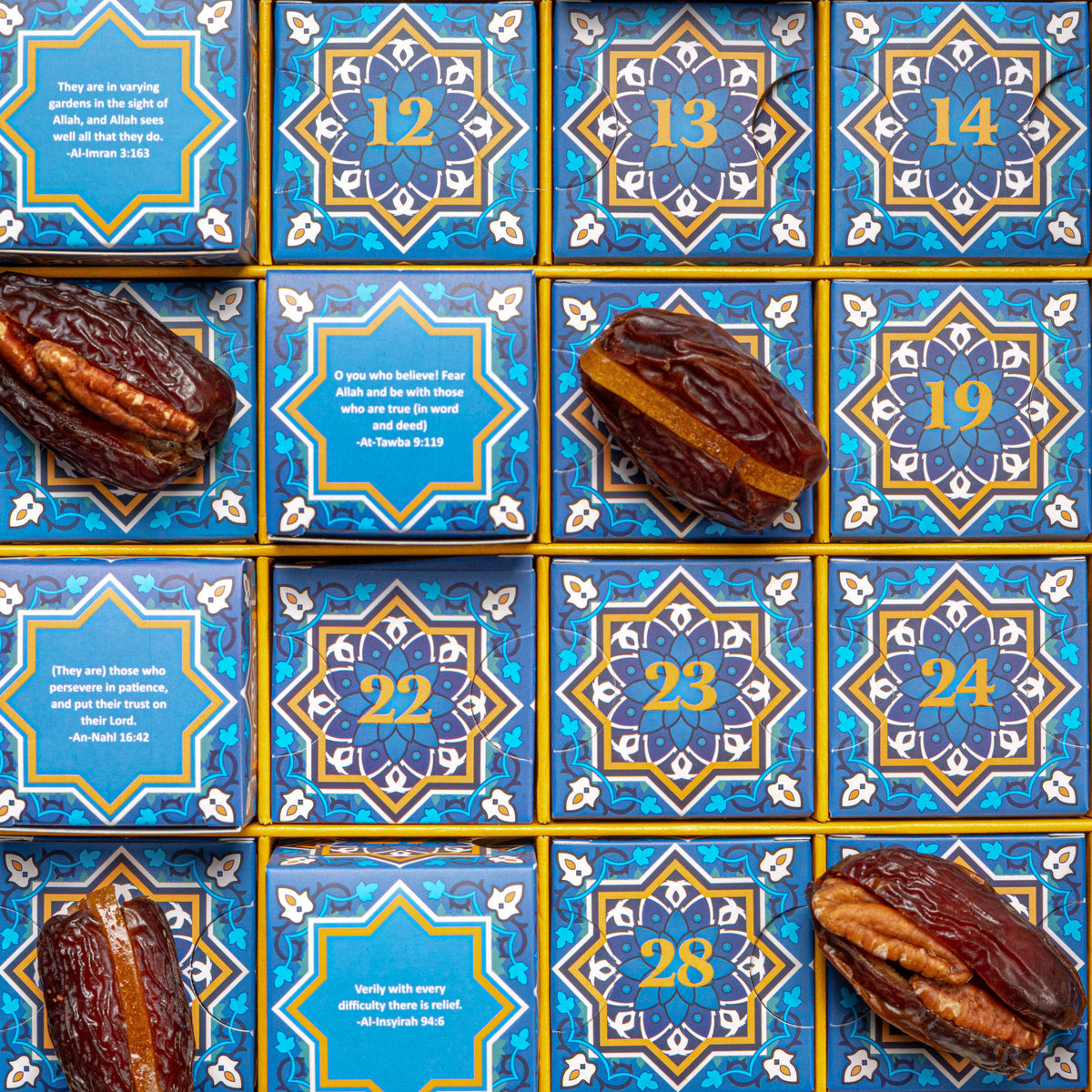Ramadan Calendar Gift Set | 30-Day Gourmet Dates & Treats – Tamara Dates