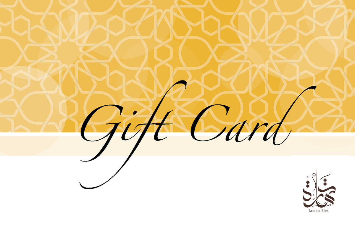Gift Card – Tamara Dates